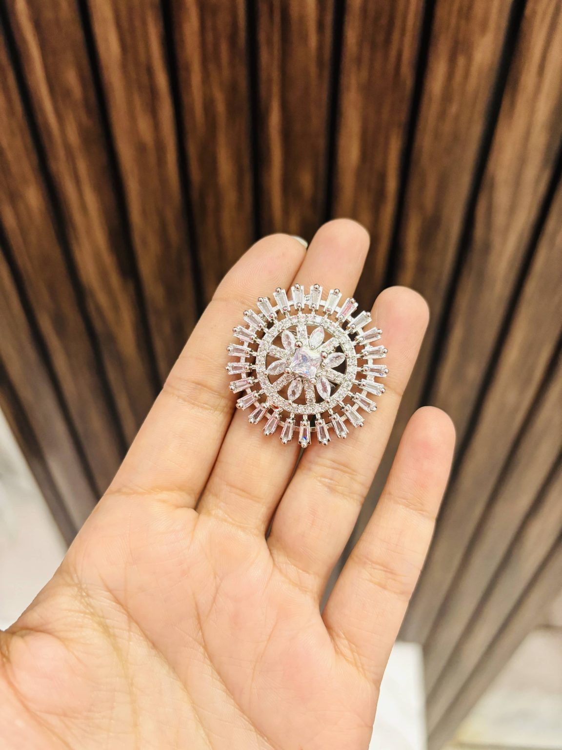 Sunflower ad ring – Sajana by Shagun